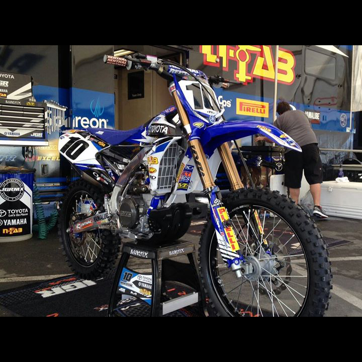 Plaque Avant Cross Cycra Stadium - Yamaha YZ/YZF - FX MOTORS